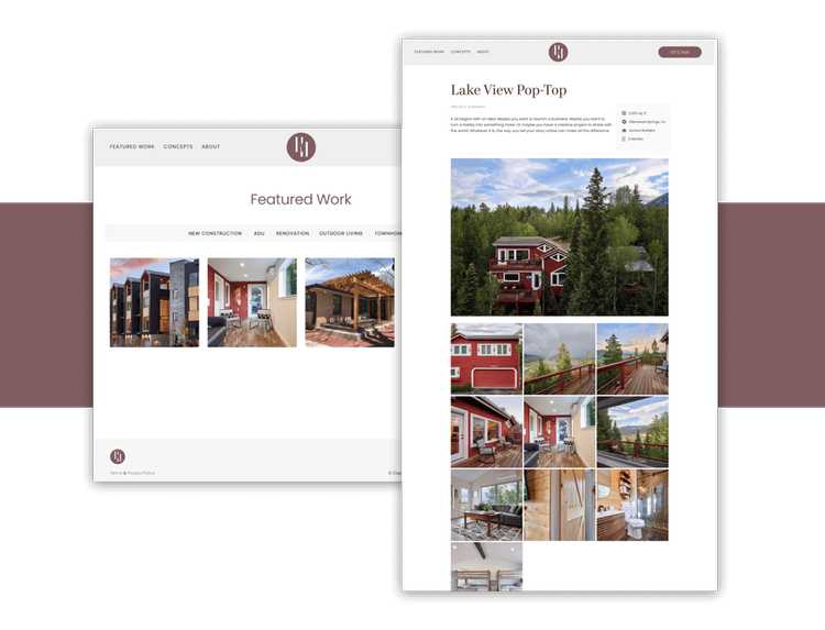 Squarespace Website Design for Denver Interior Designer — Denver Web Design