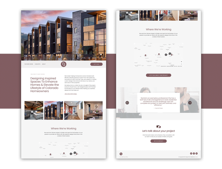Squarespace Website Design for Denver Interior Designer — Denver Web Design