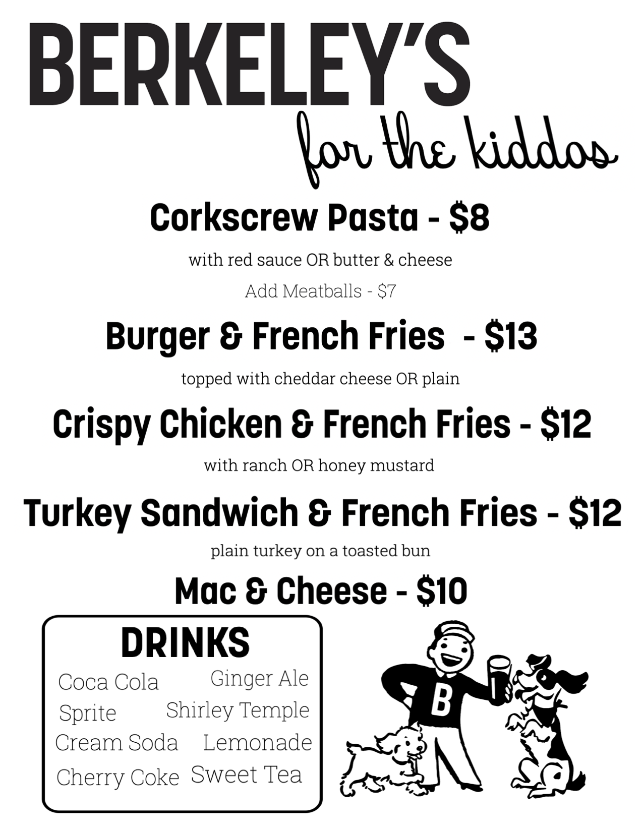 FOR THE KIDDOS — Berkeley's