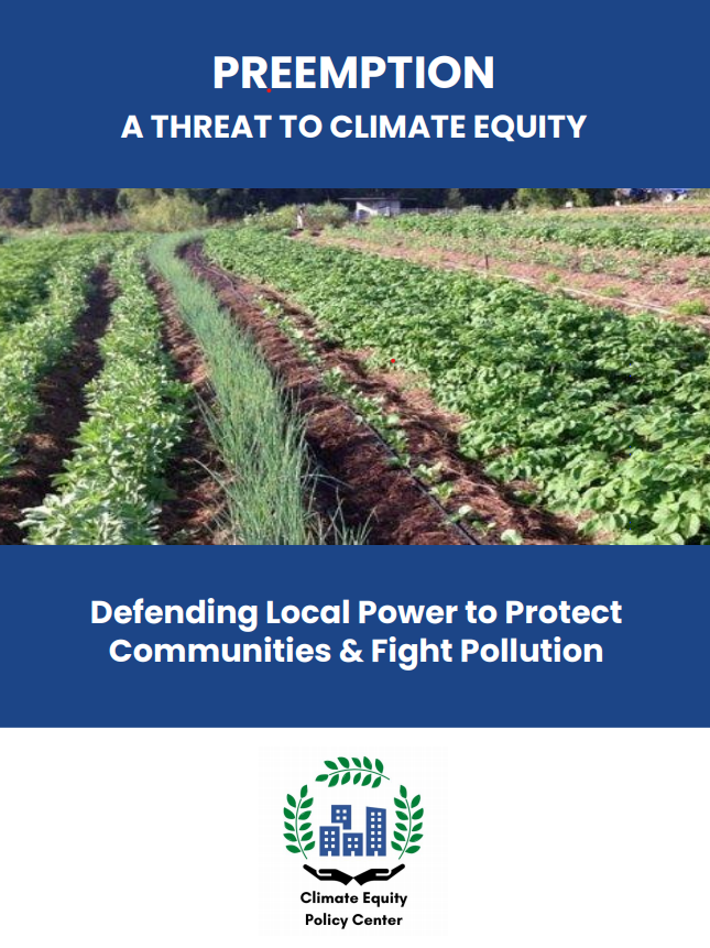 Preemption Resources — Climate Equity Policy Center