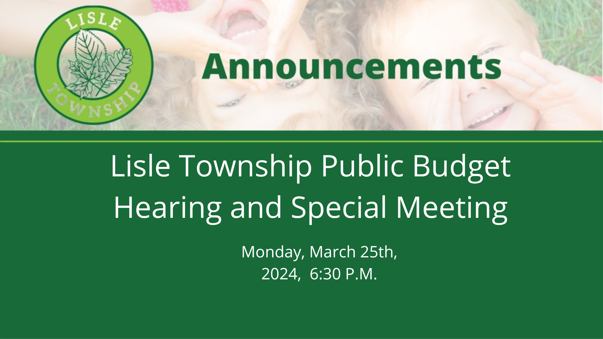 News & Events — Lisle Township