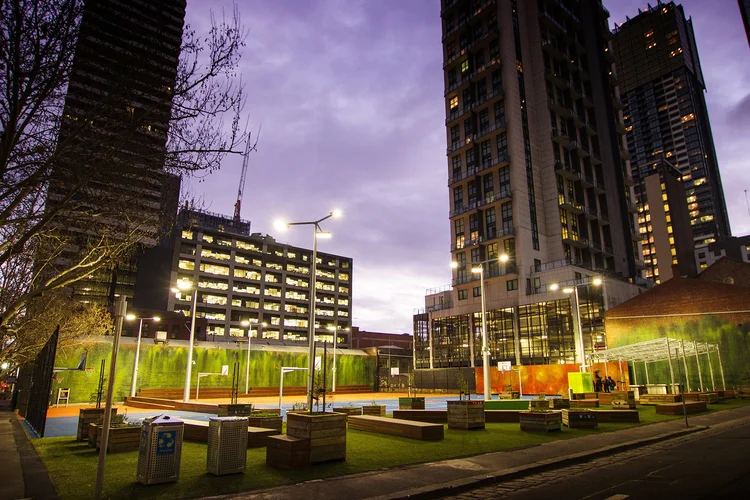RMIT University - A'Beckett Urban Square — Peter Elliott Architecture ...