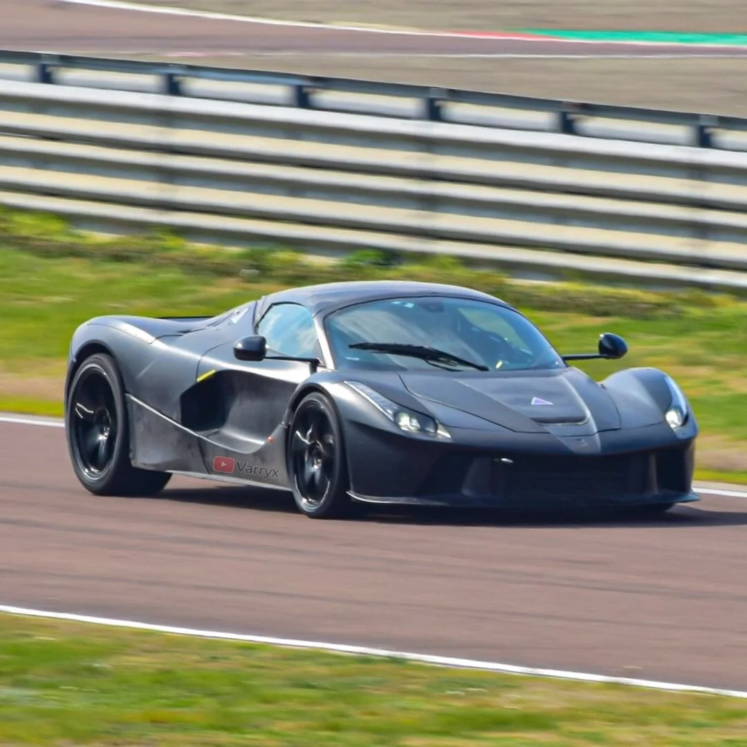 The upcoming Ferrari Hypercar spied on track | AutomobiliFerrari
