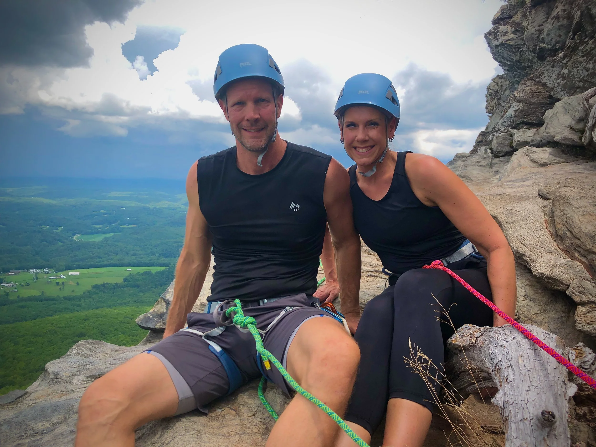 Moore's Wall Rock Climbing at Hanging Rock State Park - Blue Ridge ...