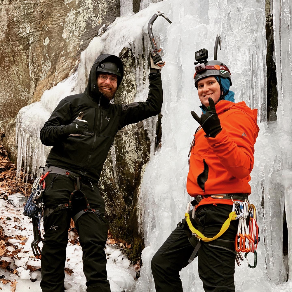 VA Ice Climbing - Blue Ridge Mountain Guides