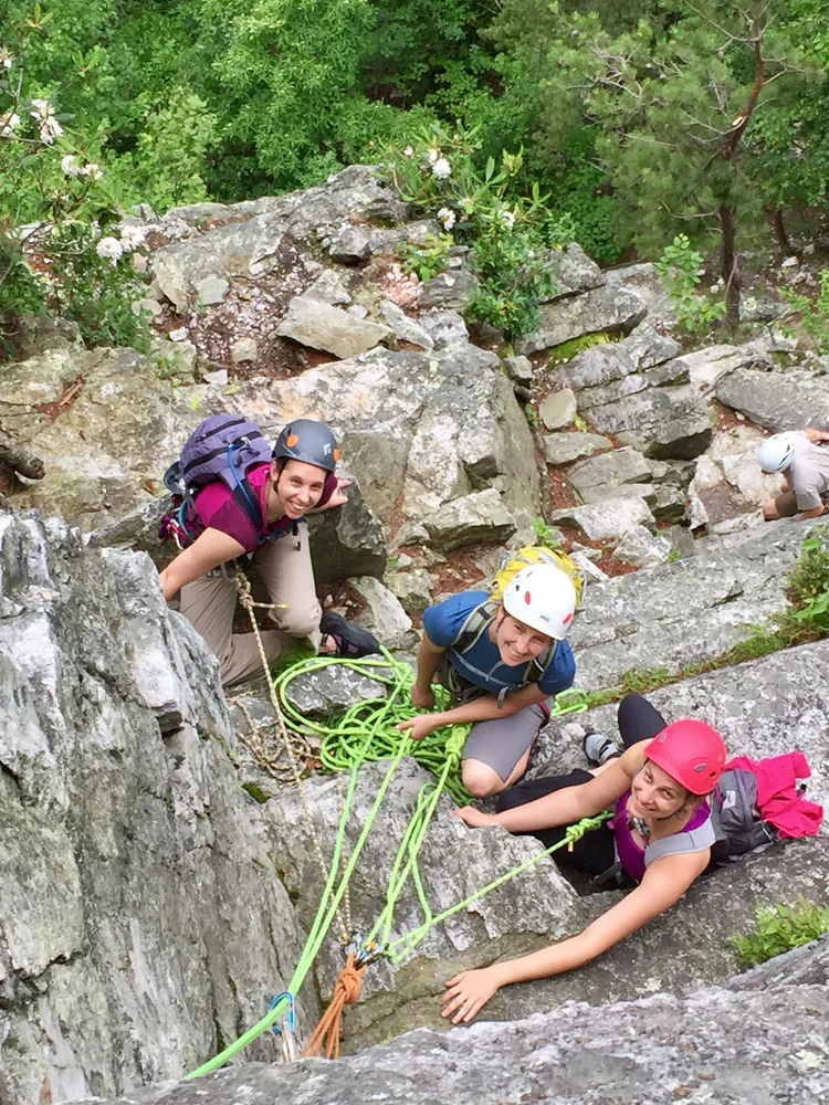Rock Climb Seneca Rocks, WV - Blue Ridge Mountain Guides