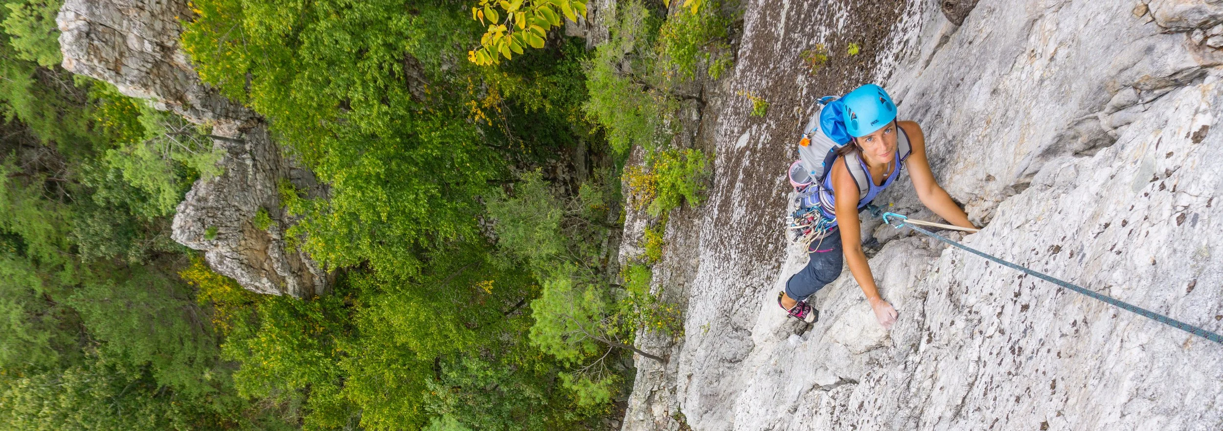 Rock Climb Seneca Rocks, WV - Blue Ridge Mountain Guides