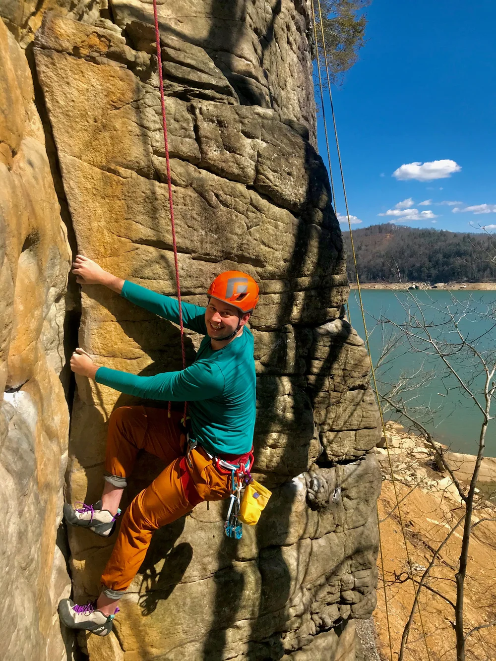 New River Rock Climbing - Blue Ridge Mountain Guides