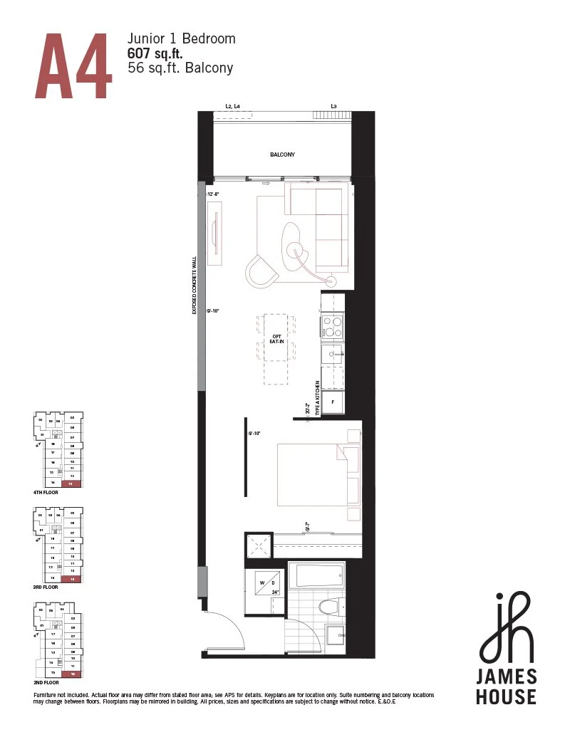 Suites — James House