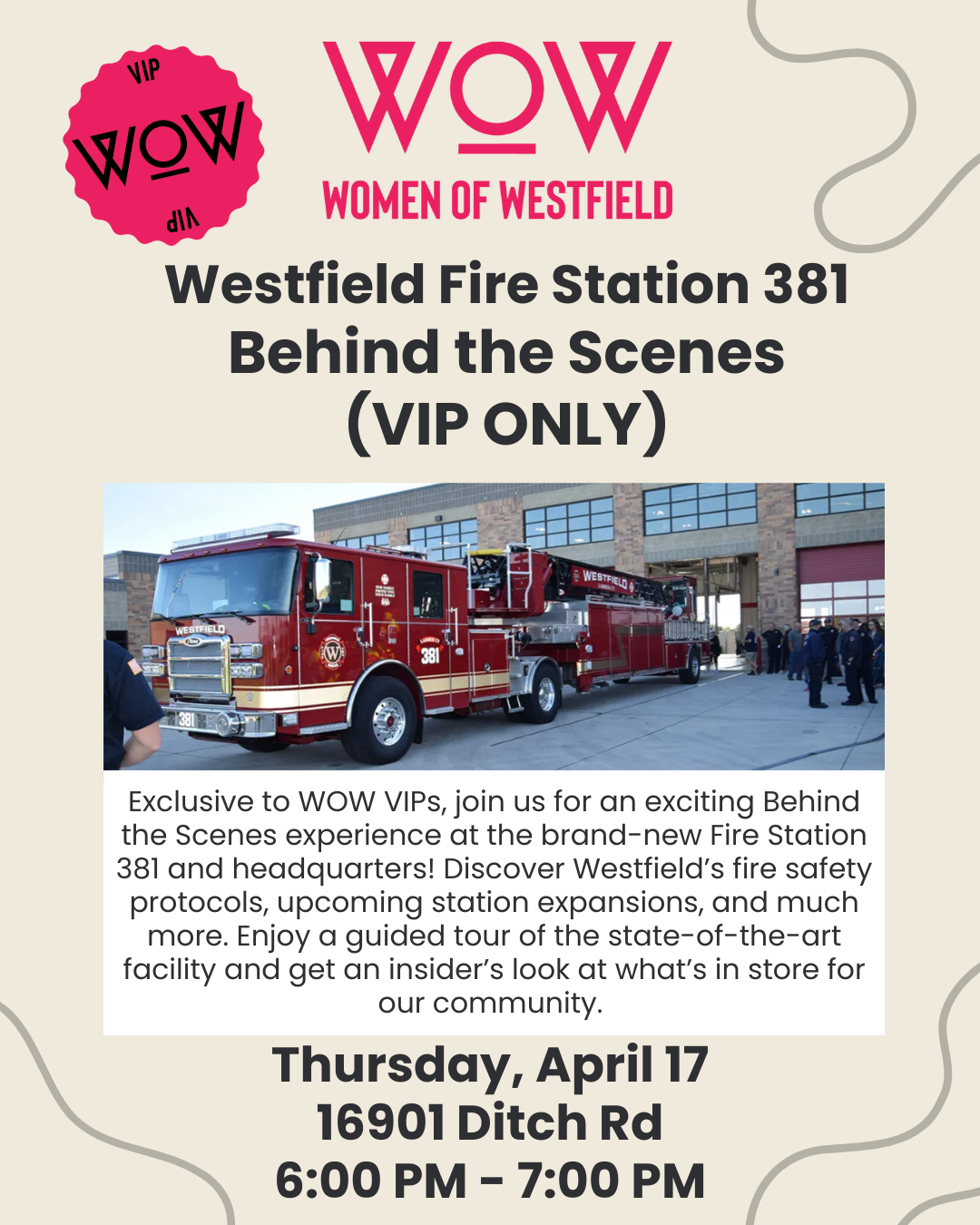Westfield Fire Station BTS — Women of Westfield