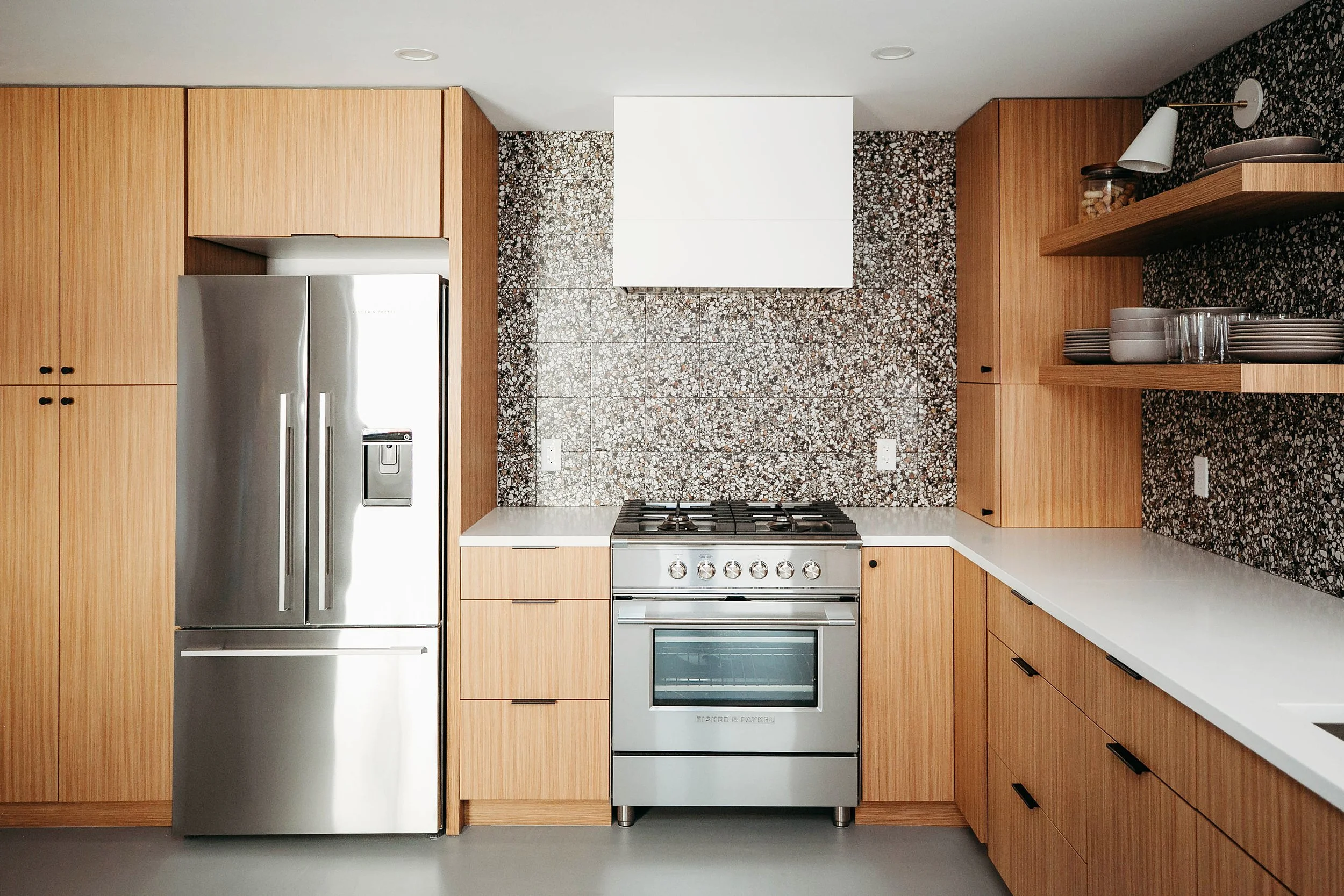 Modernizing the kitchen at a #dwelloctoberstudio mid-century modern ...