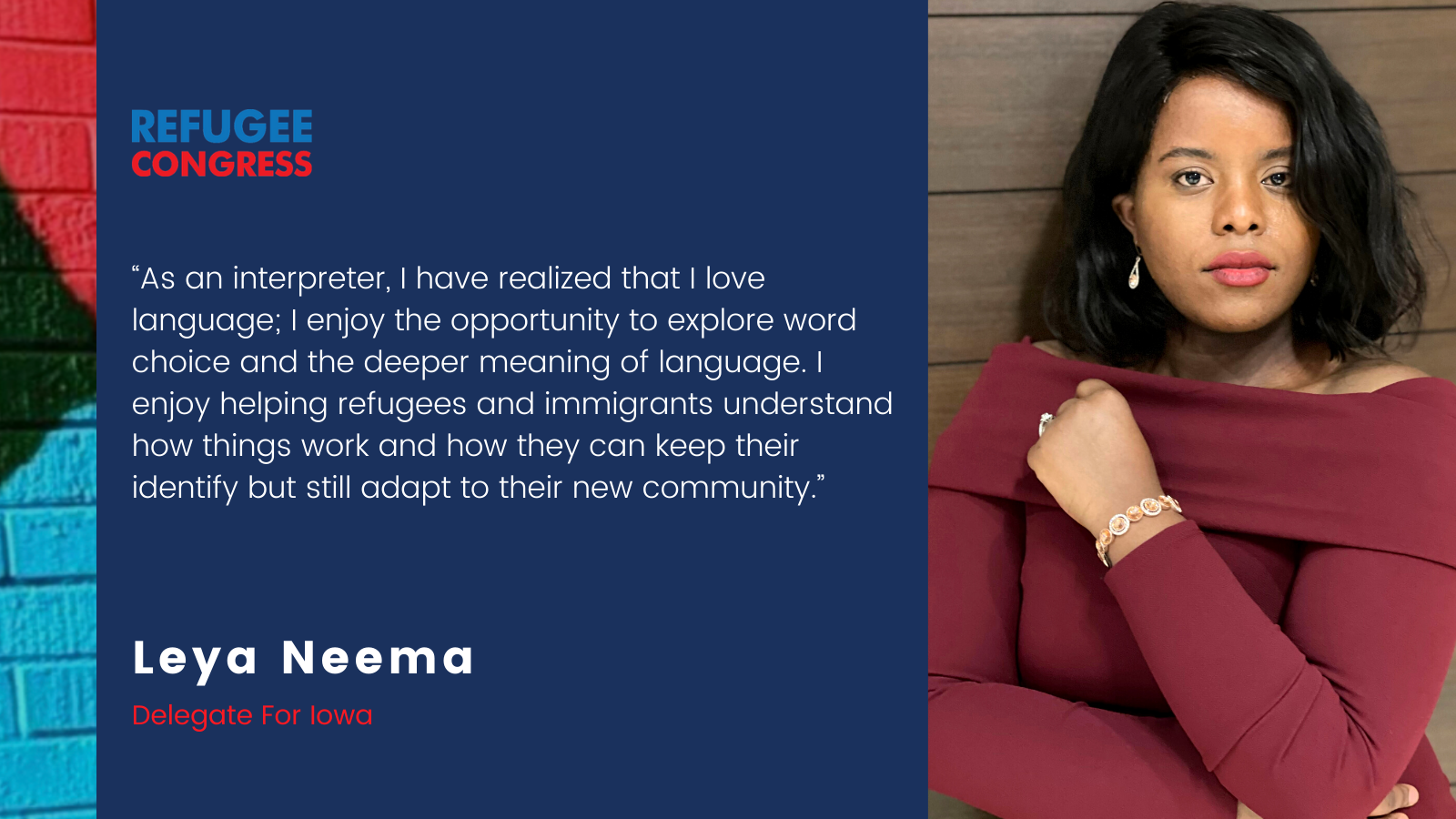 Refugee Congress Welcomes New Delegates — Refugee Congress