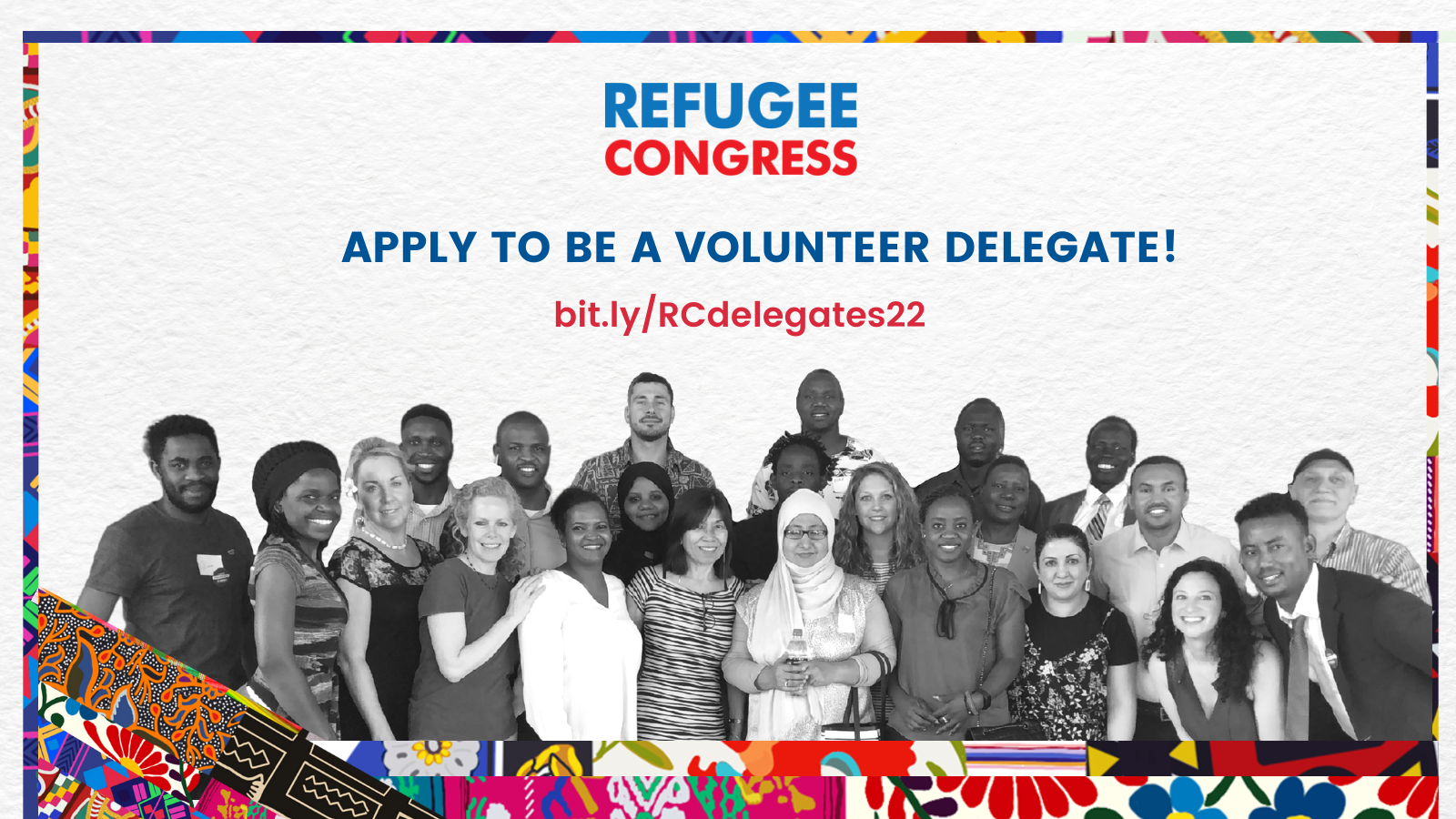 Call for Applications for Volunteer Delegates – Summer 2022 Cohort ...