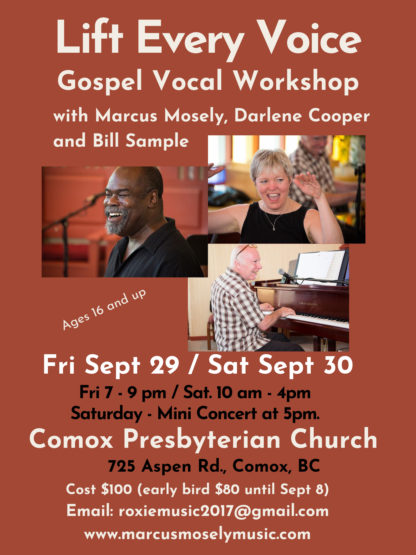 Lift Every Voice - Gospel Choral Workshop — Wild Blue Herons