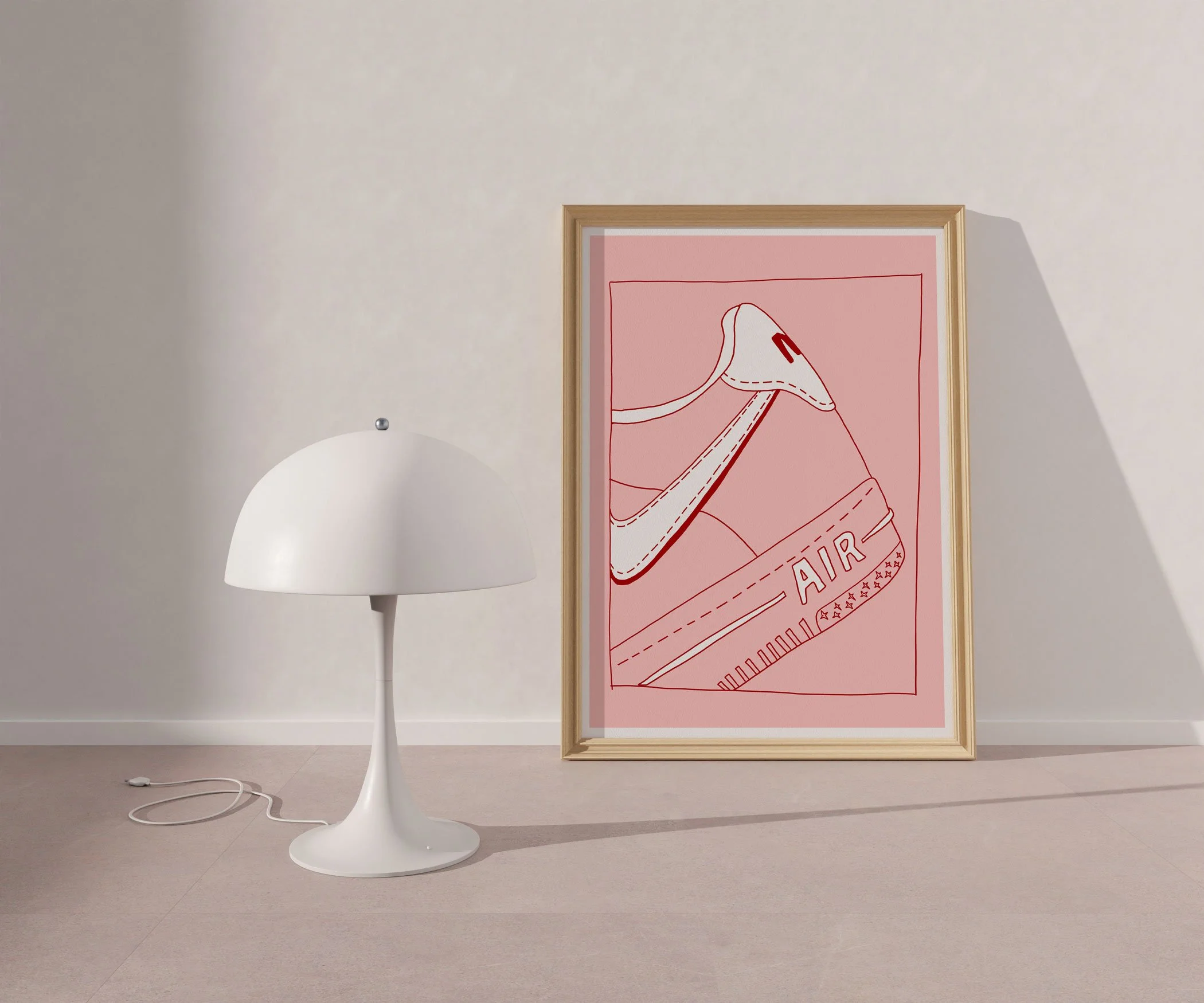 Nike 3D Flower Poster — Shop Prints Now — Tegan Price Studio