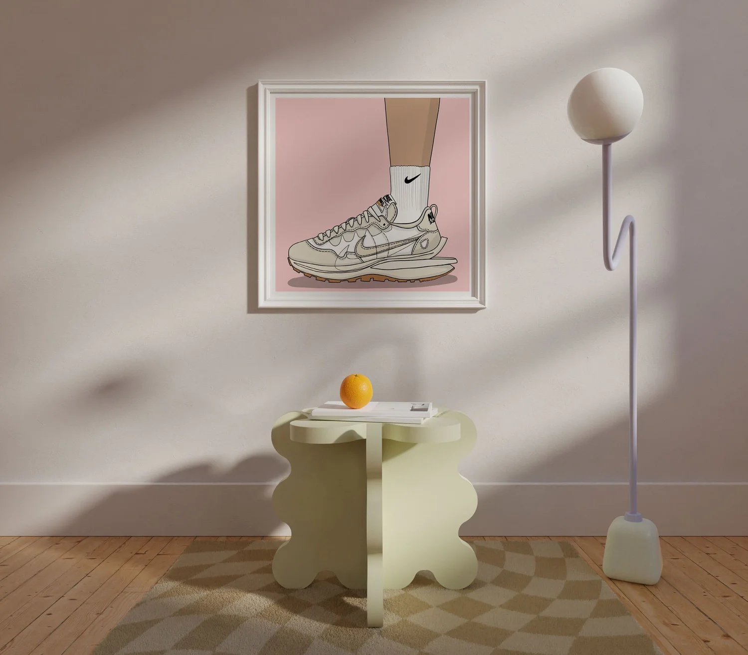 Nike 3D Flower Poster — Shop Prints Now — Tegan Price Studio