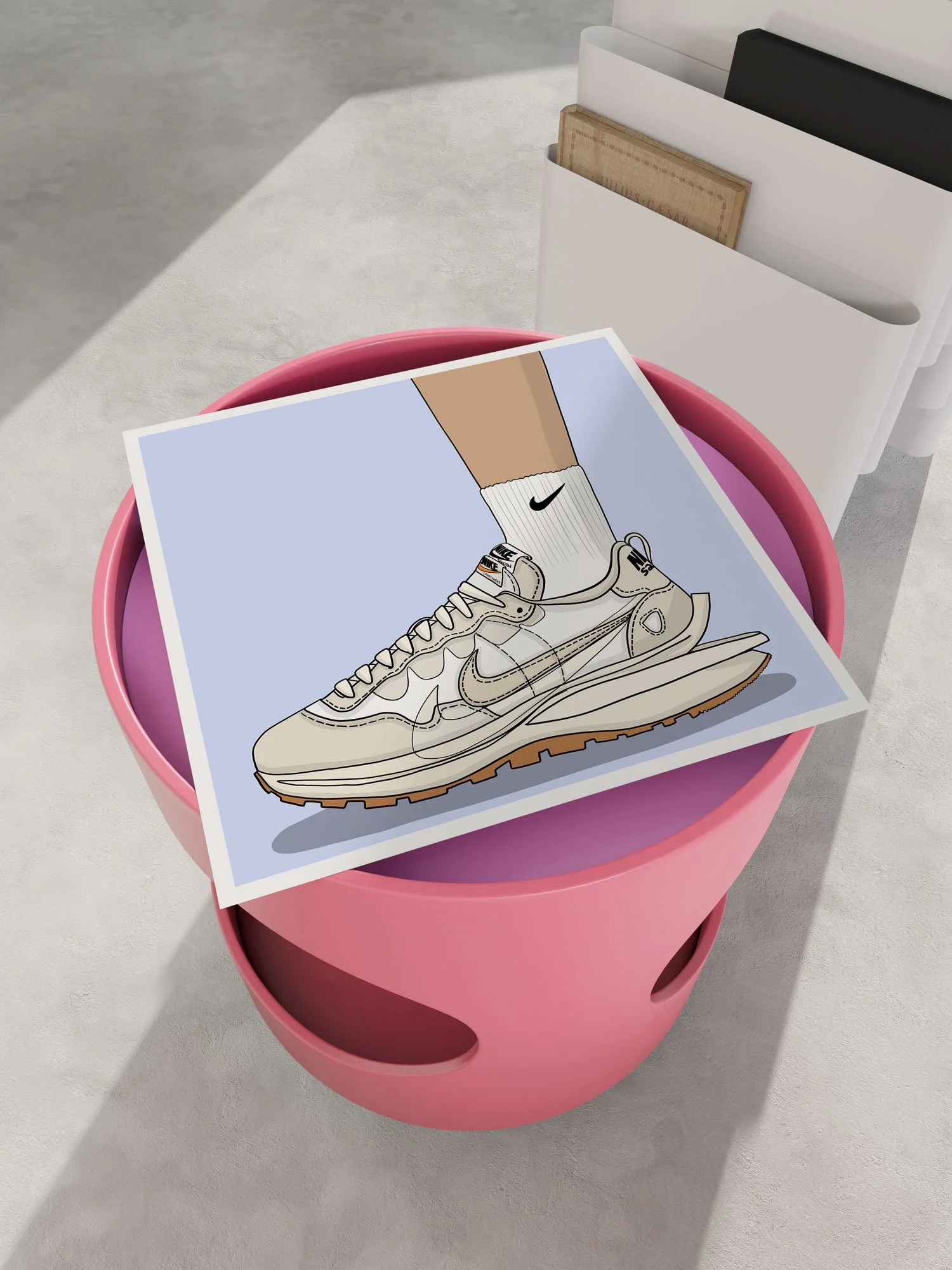 Nike 3D Flower Poster — Shop Prints Now — Tegan Price Studio