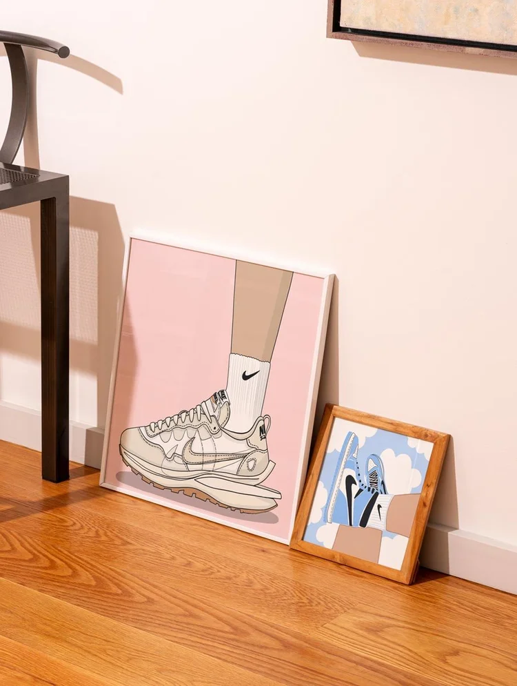 Nike 3D Flower Poster — Shop Prints Now — Tegan Price Studio