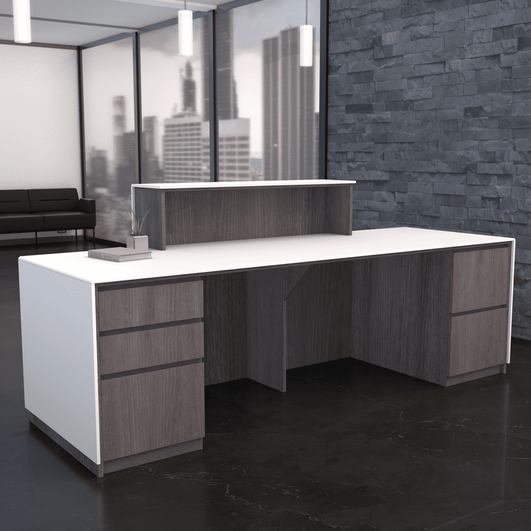 Milano Reception Desk — Custom Crafters