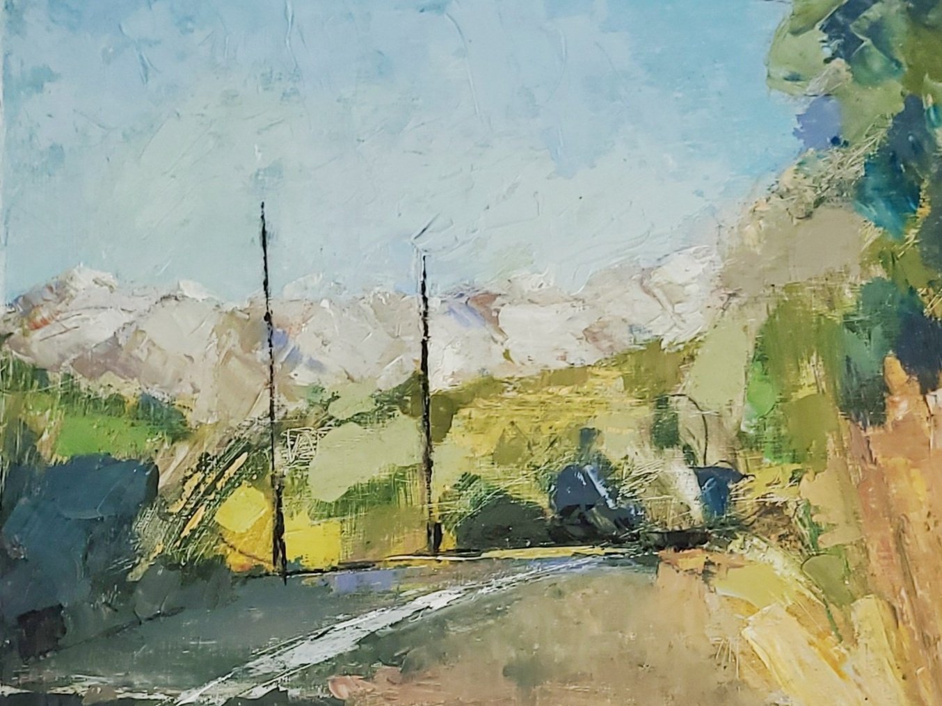 Giles Hall Painting