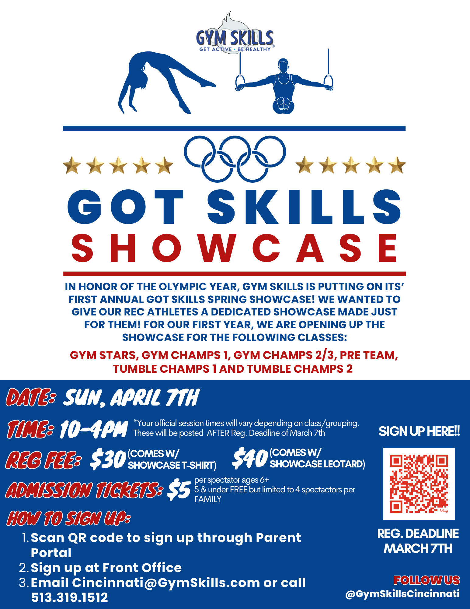 Cincinnati Location | Gym Skills