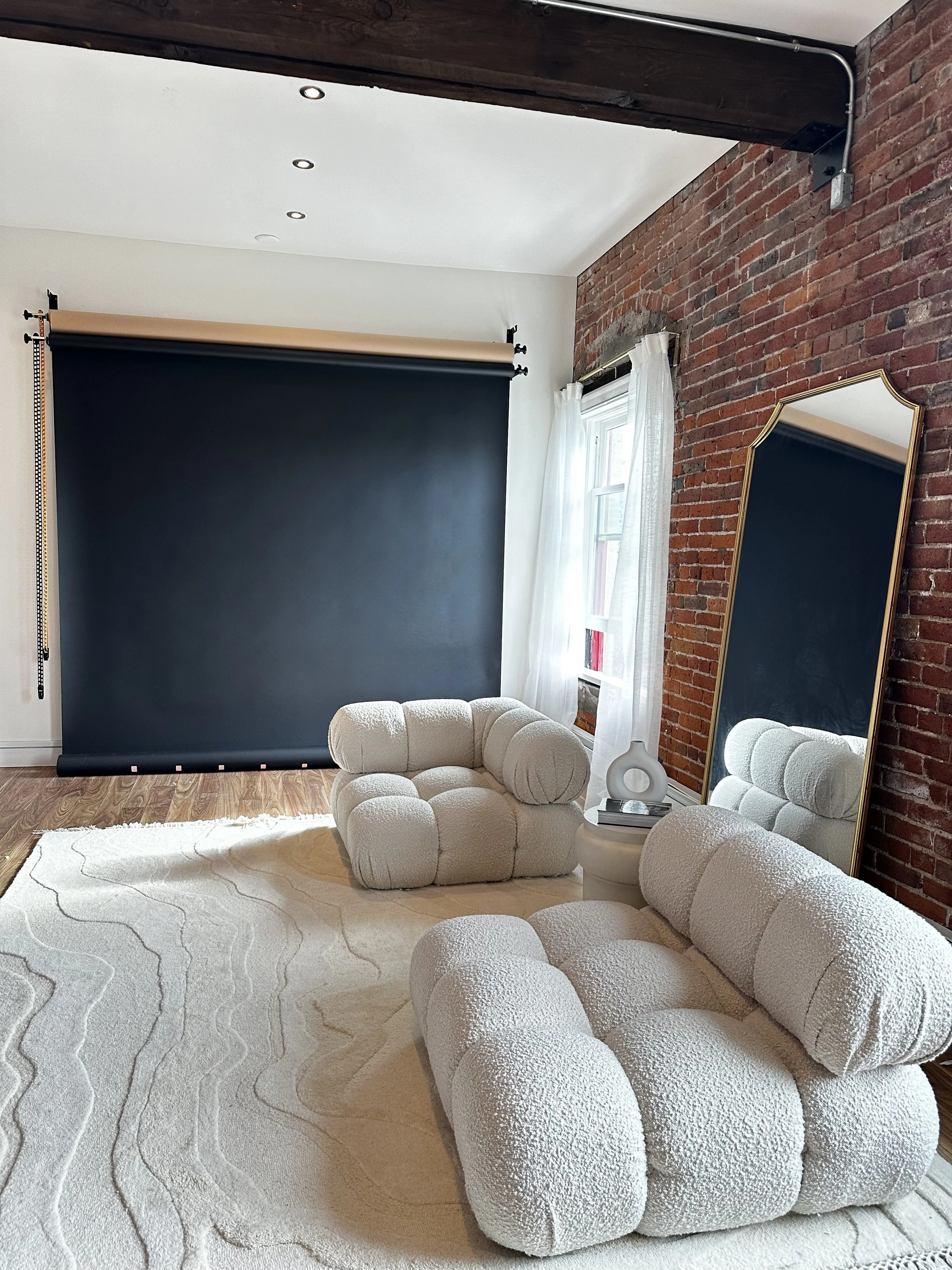 An exposed brick photography studio in Downtown Victoria — Julia ...