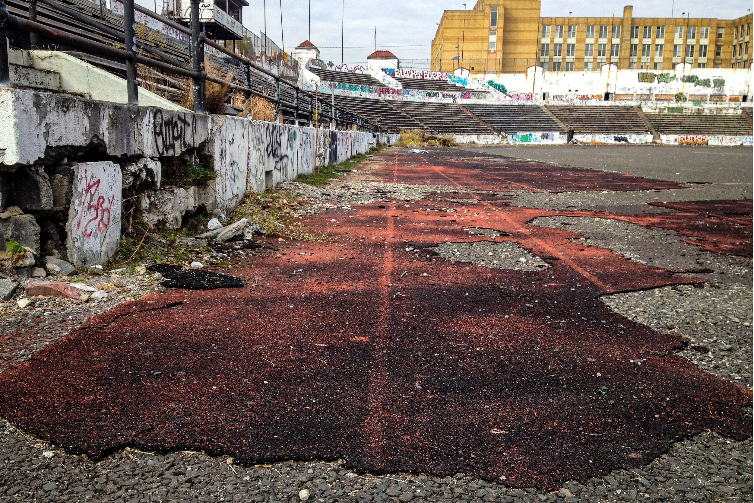 Hinchliffe Stadium — THOMAS E. FRANKLIN