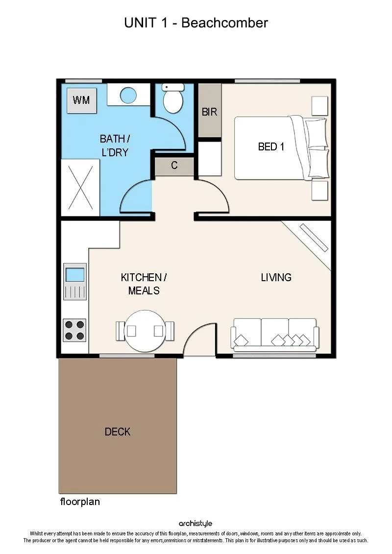 Accessible Lakes Entrance Accommodation - Beachcomber Holiday Units ...