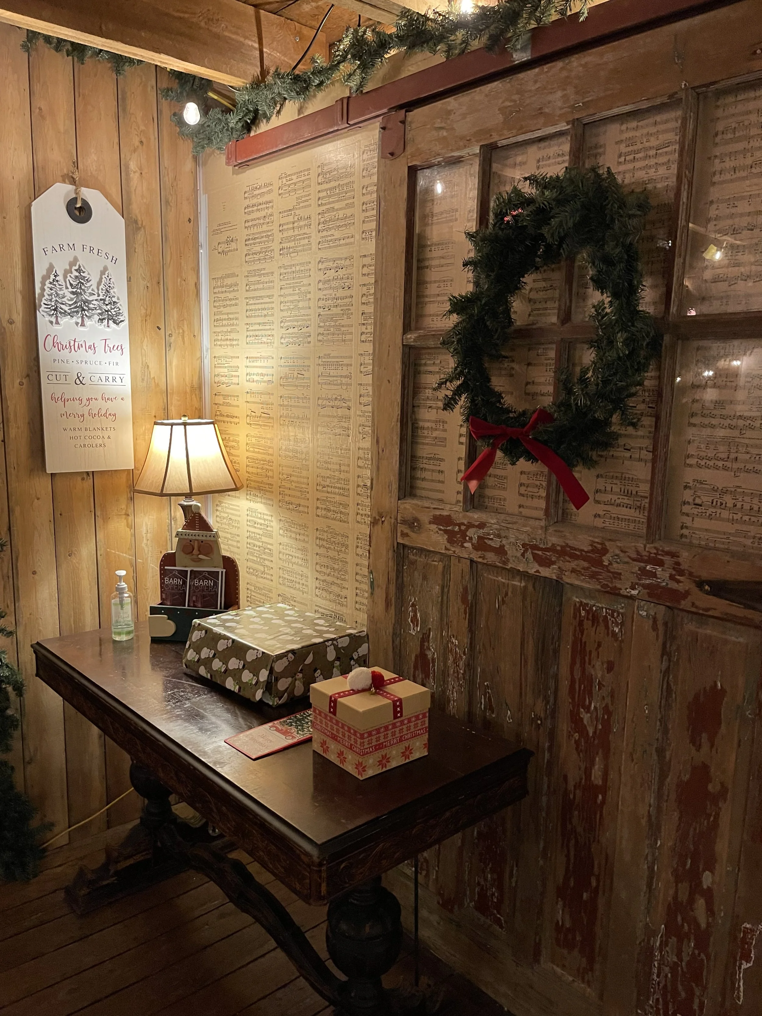 Finished BARN — THE BARN OPERA