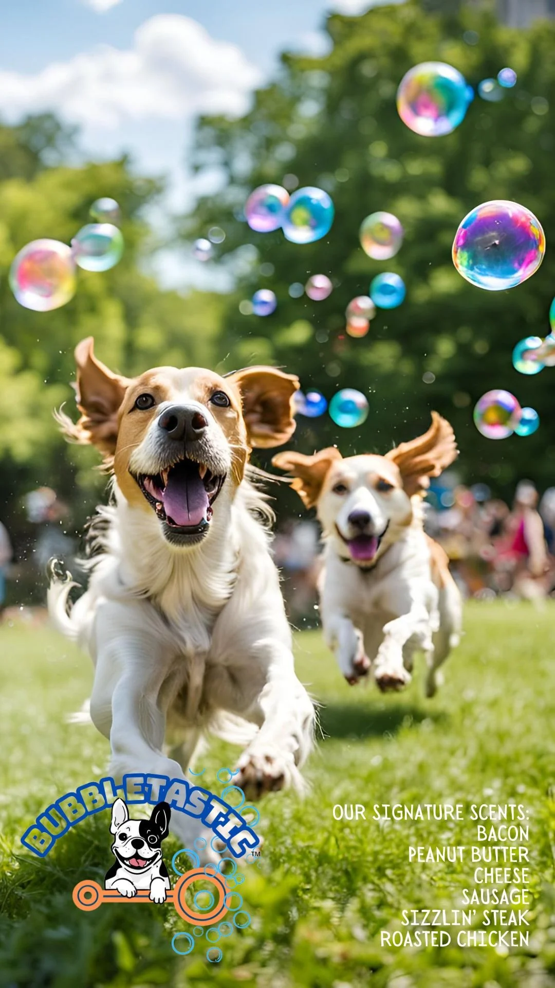 How to Make Your Own Dog Bubbles - Recipe — Scented Dog Bubbles - 100% ...