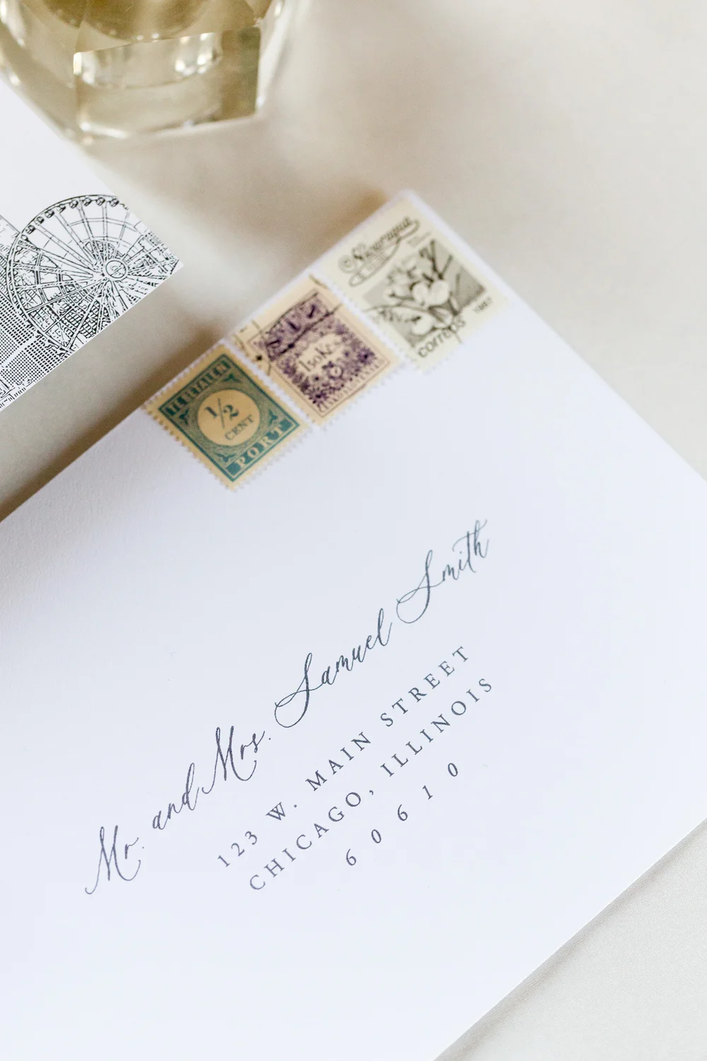 How to address wedding save the dates envelopes | Honestweddingadvice.com