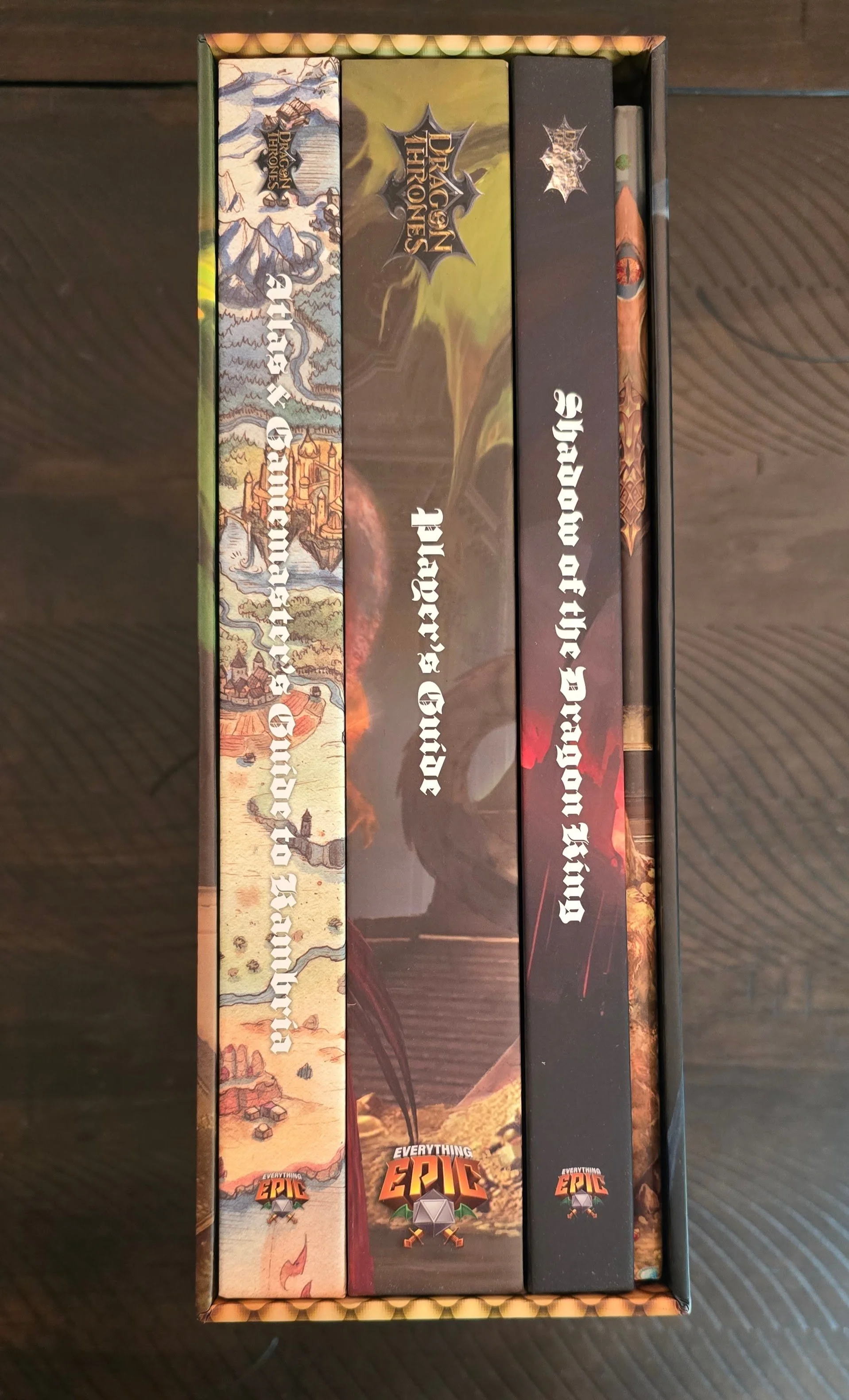 Dragon Thrones Collector's Edition (Set of 3 Books) — Everything Epic