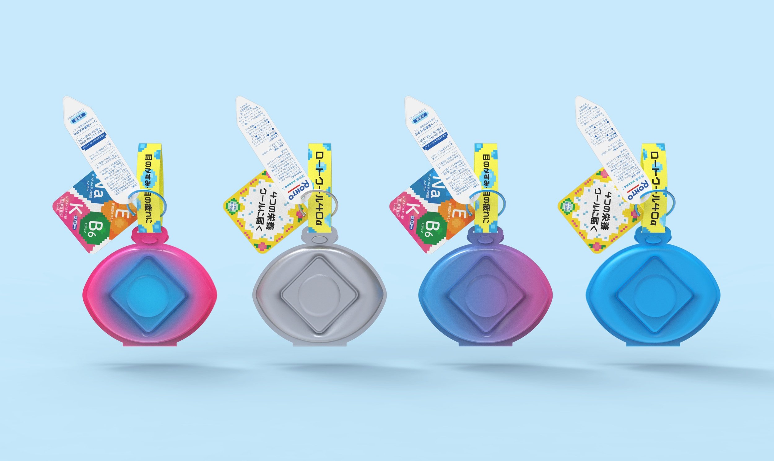 ROHTO Eye Drop Vacuum Forming Packaging — Yuewei Shi