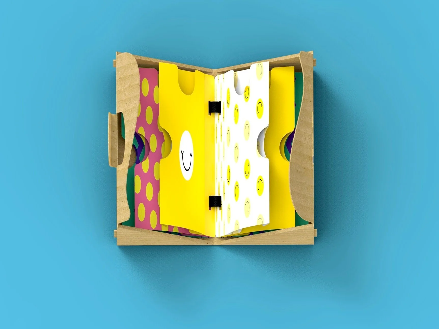 Happy Socks DTC Corrugated Box — Yuewei Shi