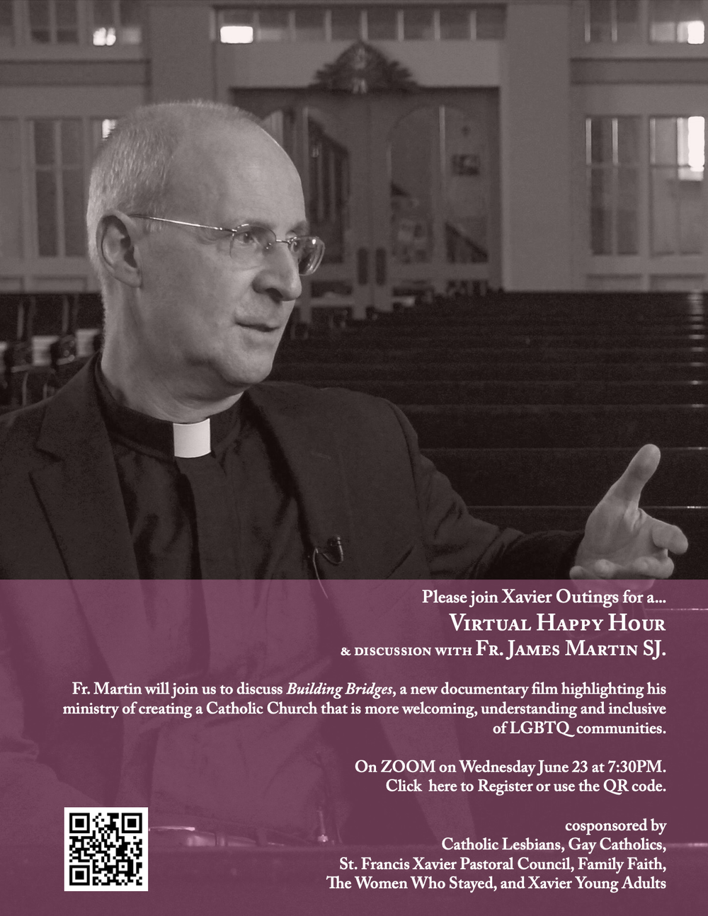Virtual Happy Hour and Discussion with Fr. James Martin, SJ — LGBTQ ...