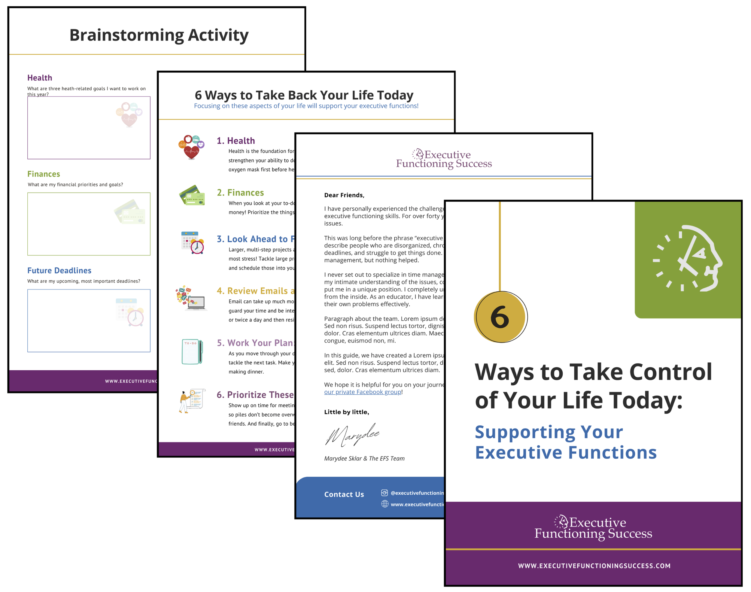 Executive Functioning Success | BISHOP CONTENT STUDIO