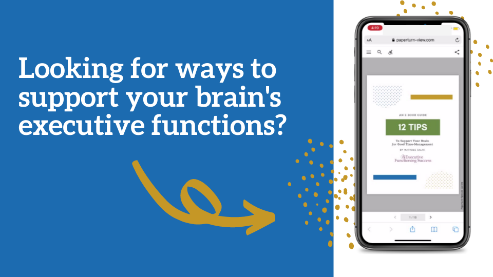 Executive Functioning Success — BISHOP CONTENT STUDIO