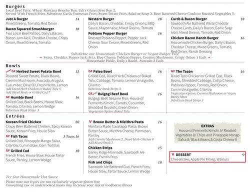 Food — Bitter Root Brewing