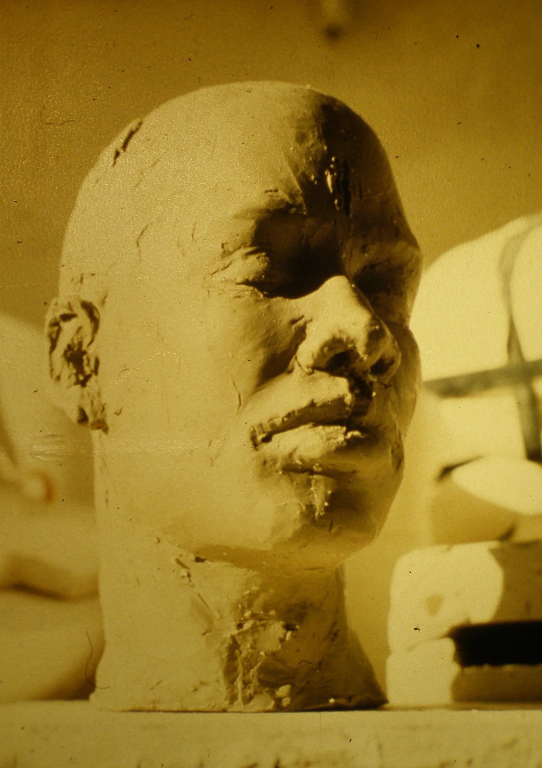 Portrait head clay — Taslim Martin