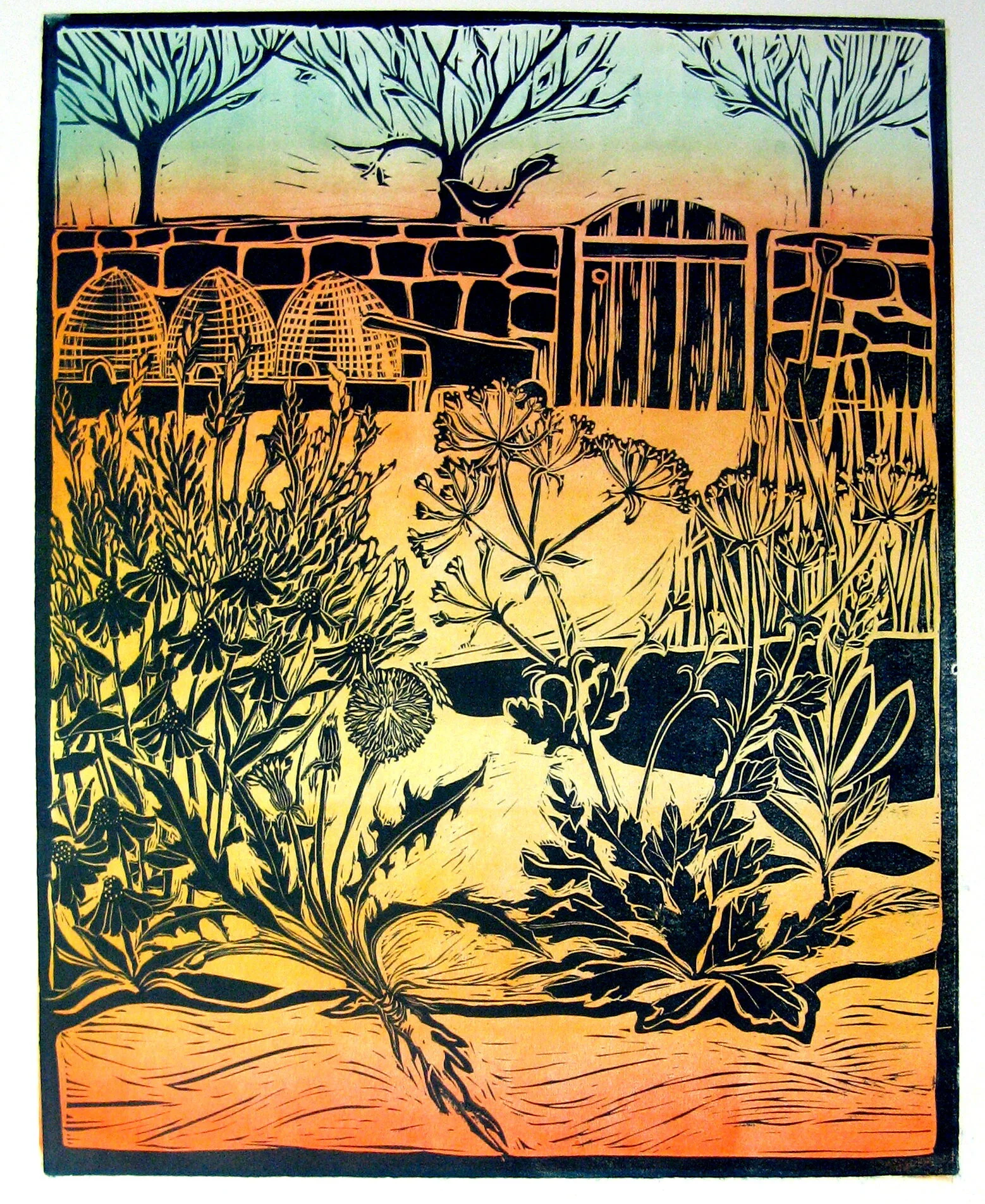 RELIEF PRINTS — JO HOLLIER - ARTIST AND PRINTMAKER