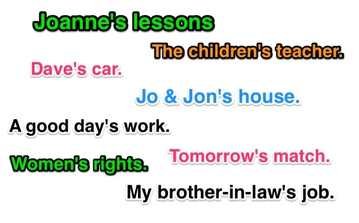 Apostrophes 2 - possession — How to Spell