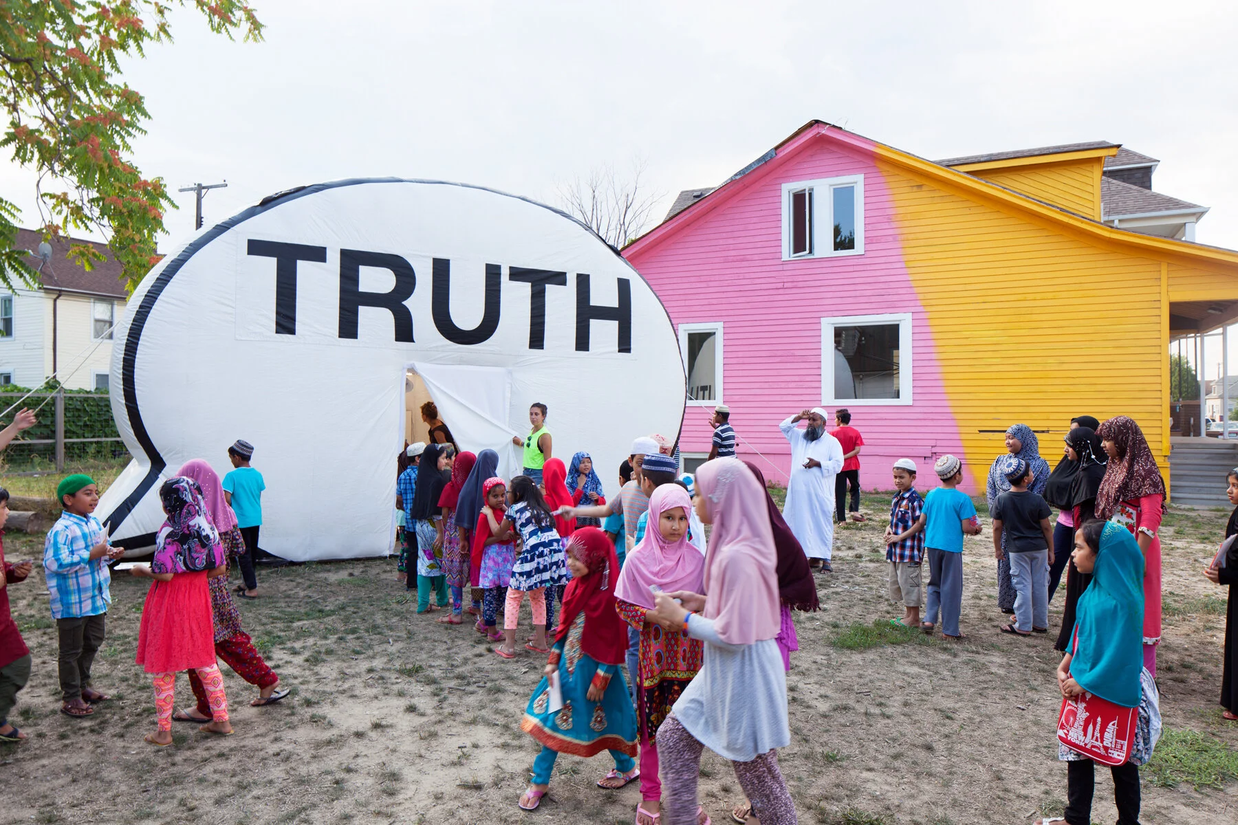 In Search of the Truth (The Truth Booth) — NEGATIVE SPACE