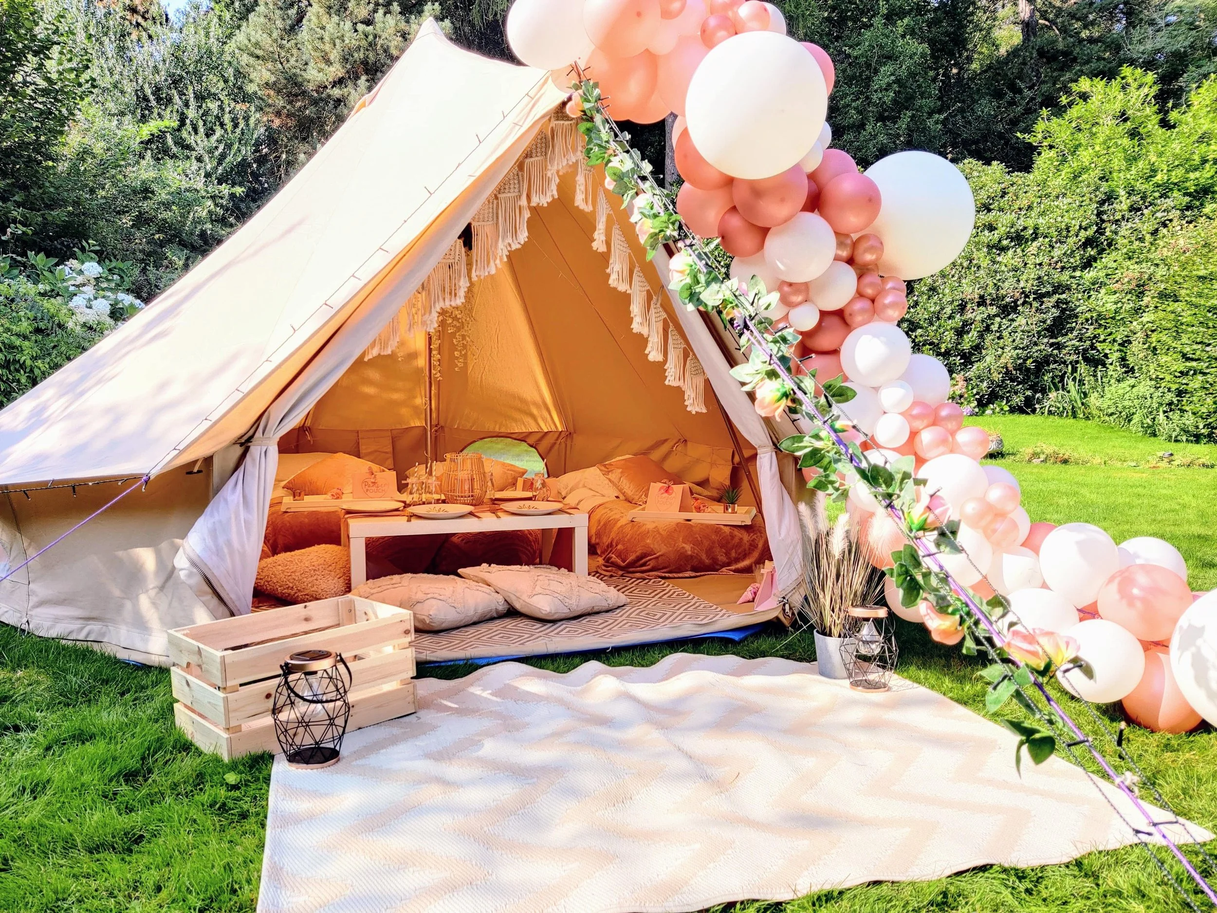 Teepee Sleepover Hire in Surrey
