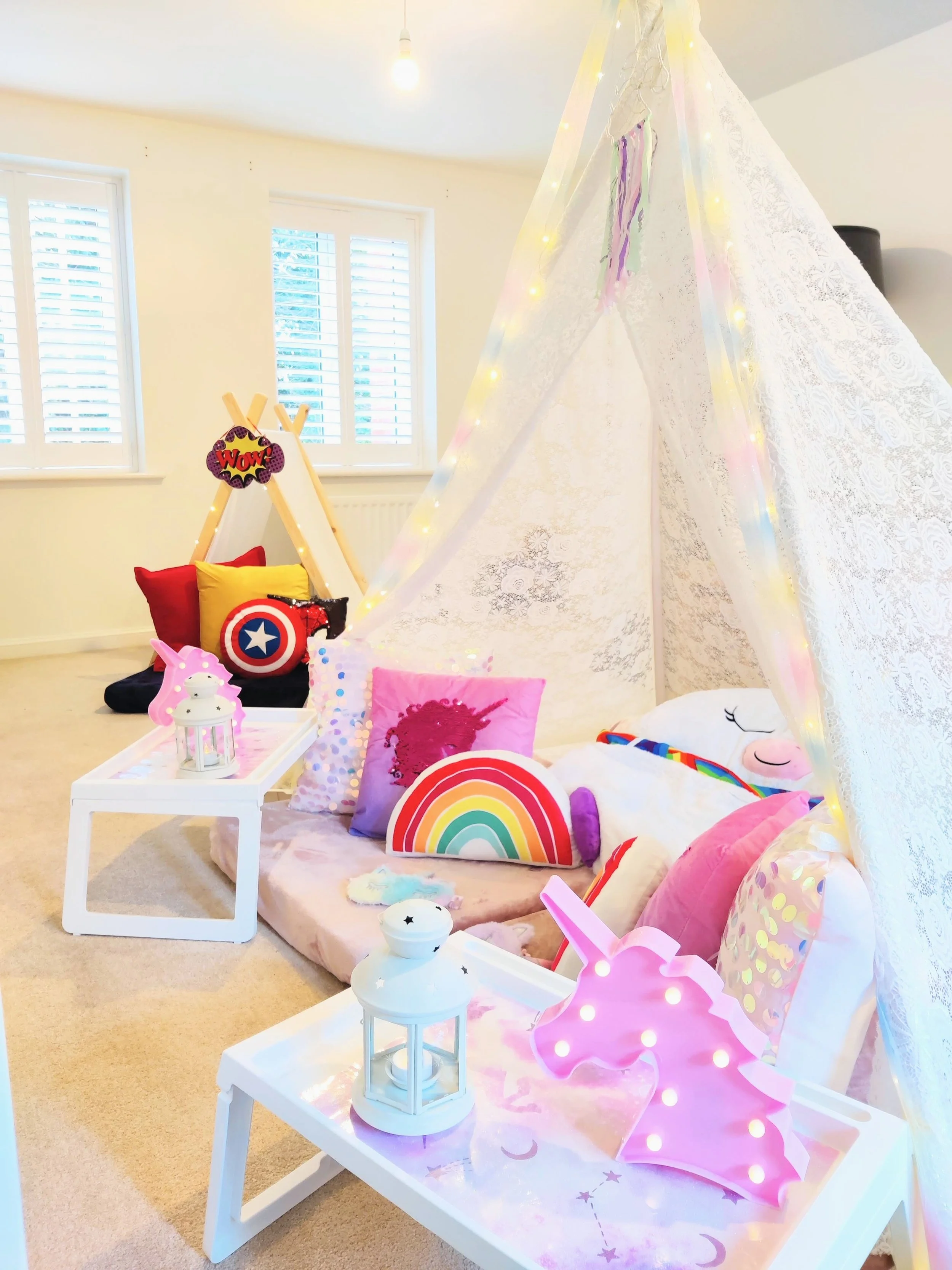 Teepee Sleepover Hire in Surrey