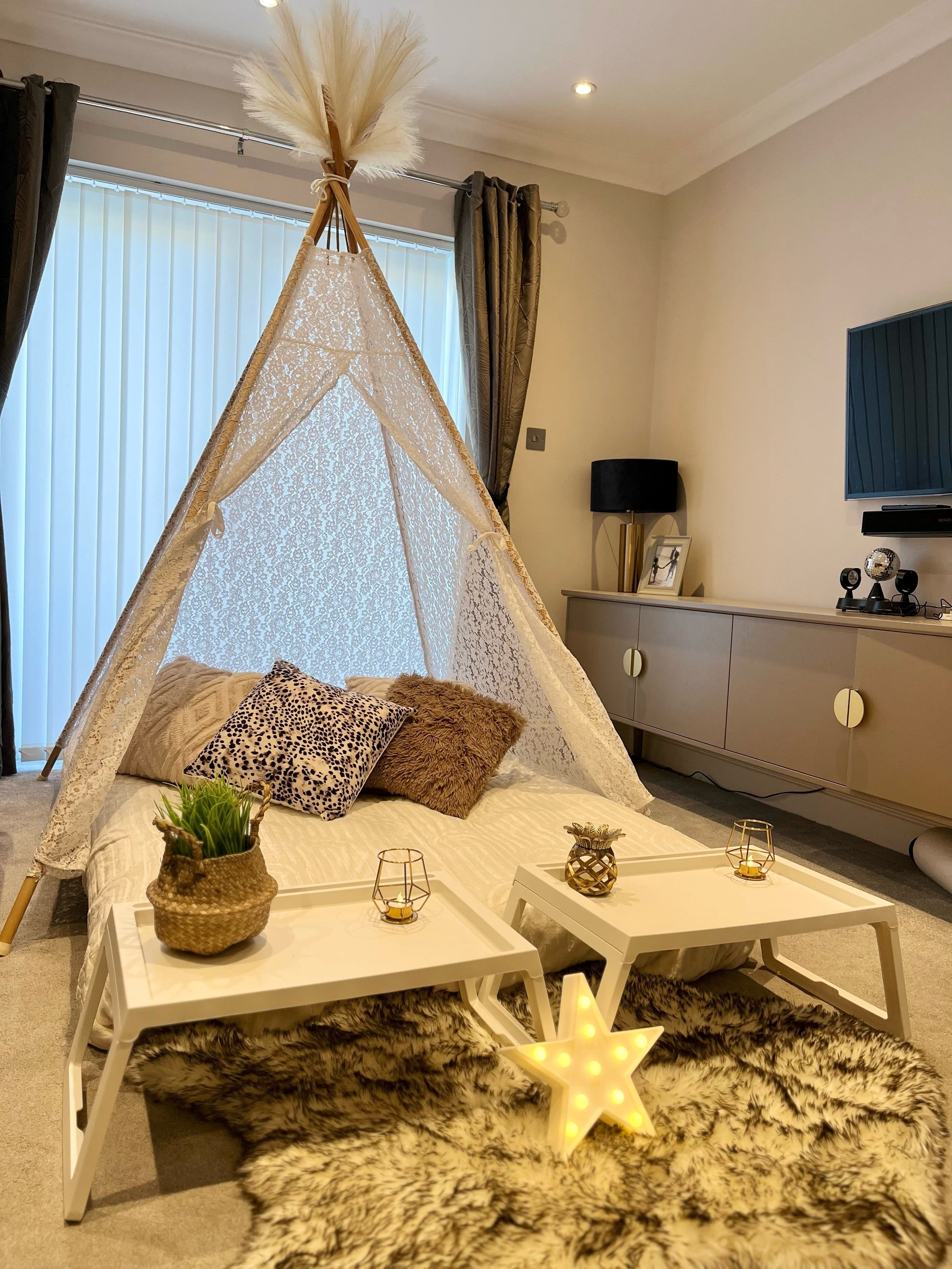 Teepee Sleepover Hire in London