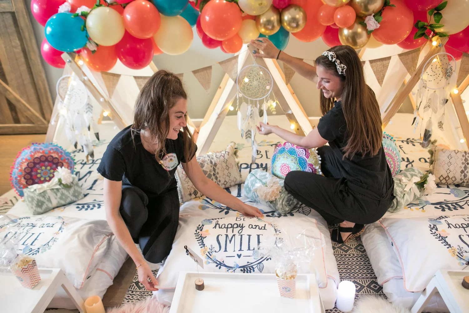 Book A Sleepover Party | Best Teepee Sleepover Parties Near You