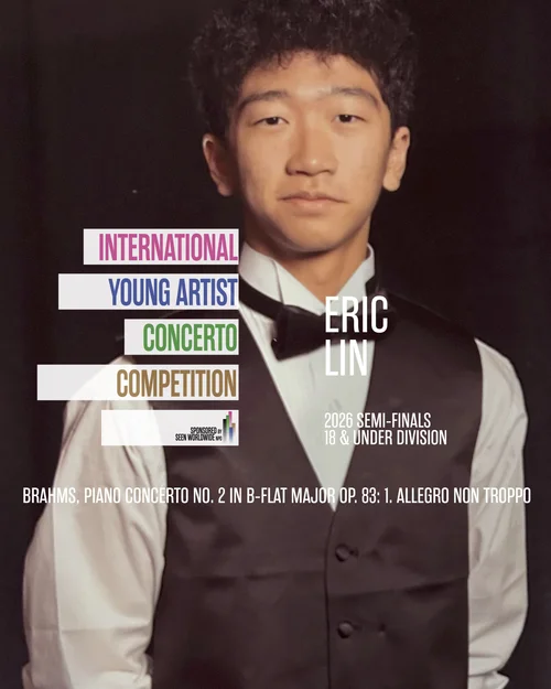 2026 IYACC Finalist - Eric Lin - Piano — International Young Artist ...