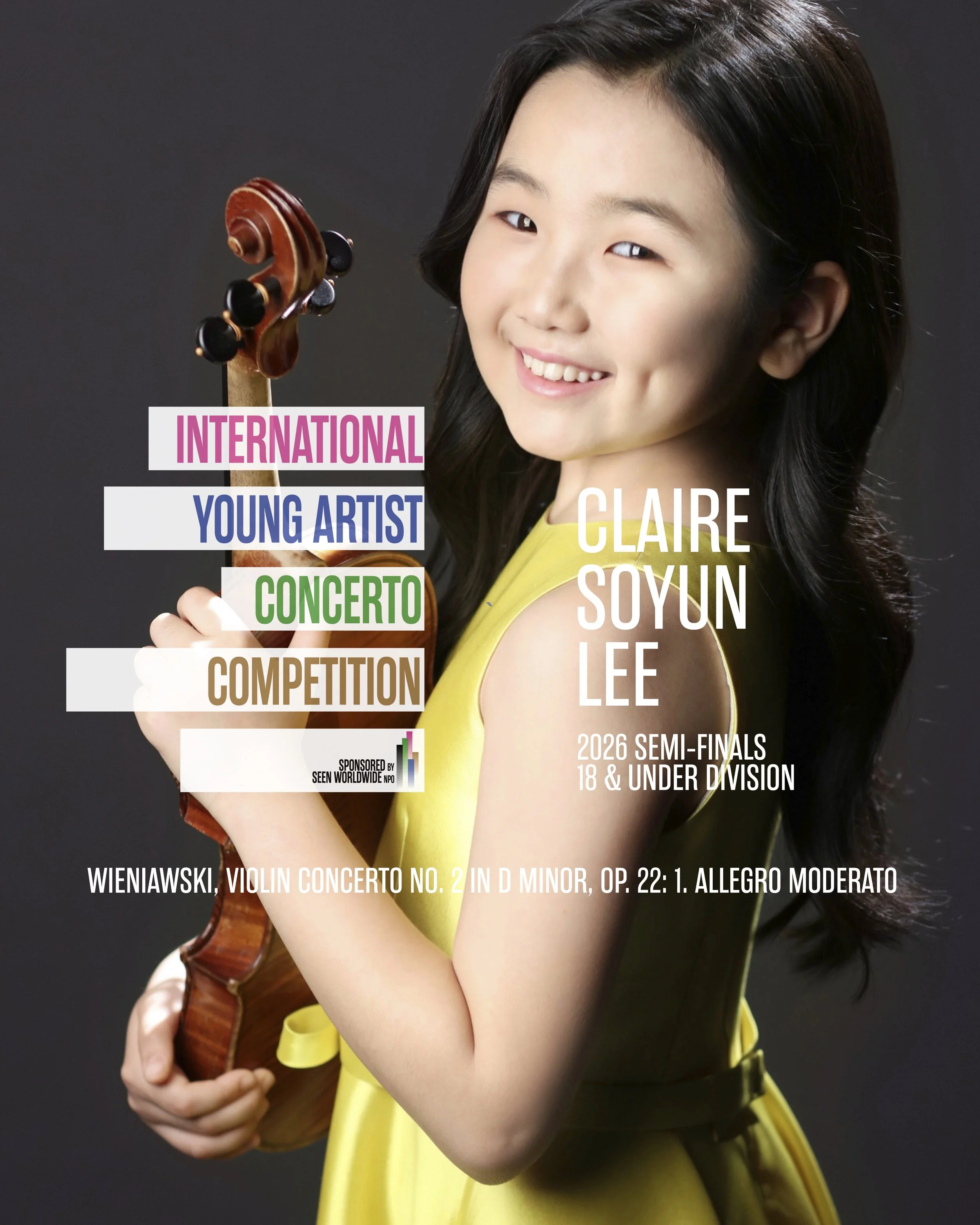 2026 IYACC Finalist - Ivy Yin - Violin — International Young Artist ...