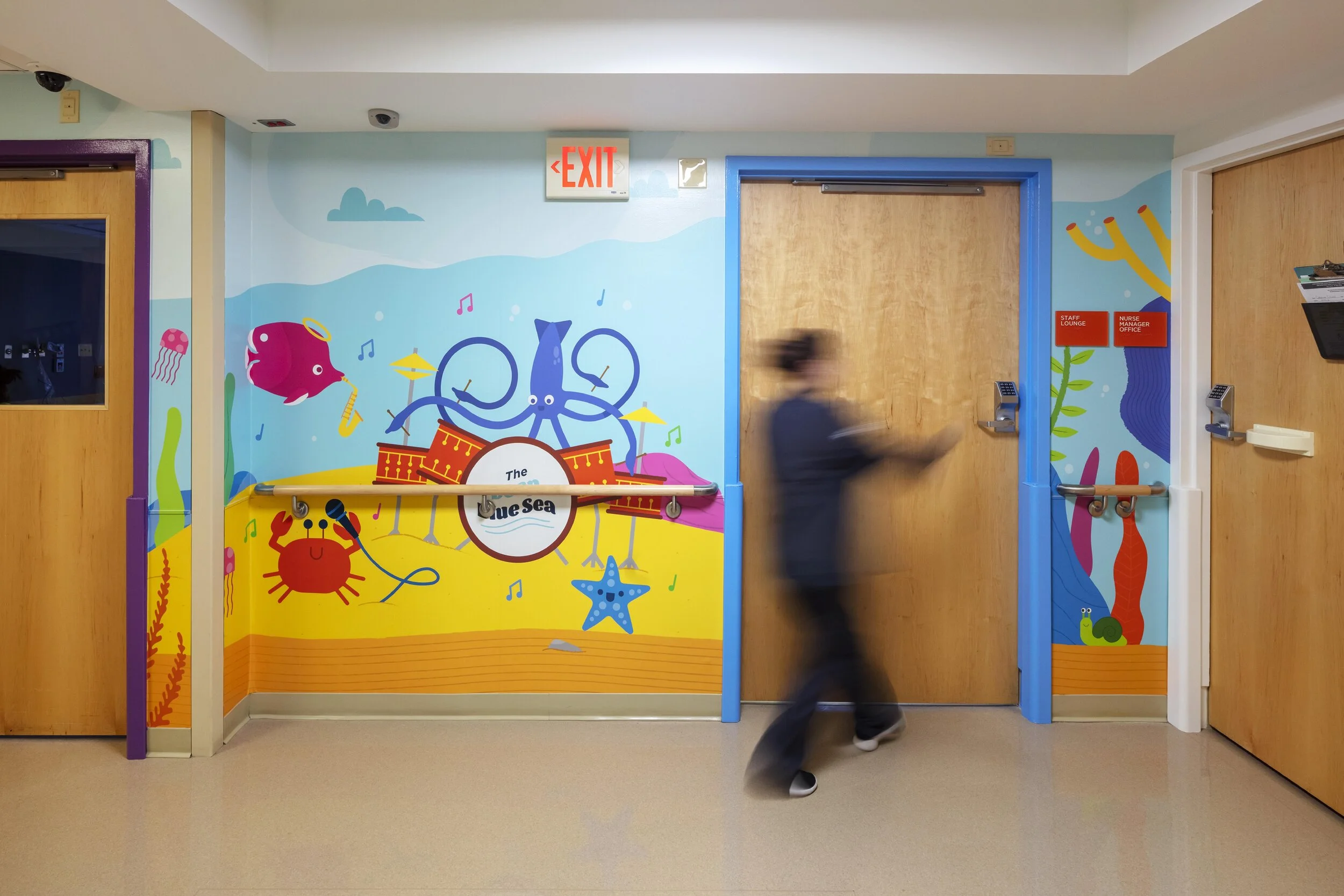 Illustrated AtlantiCare Pediatric Mural Wall — Kidnichols