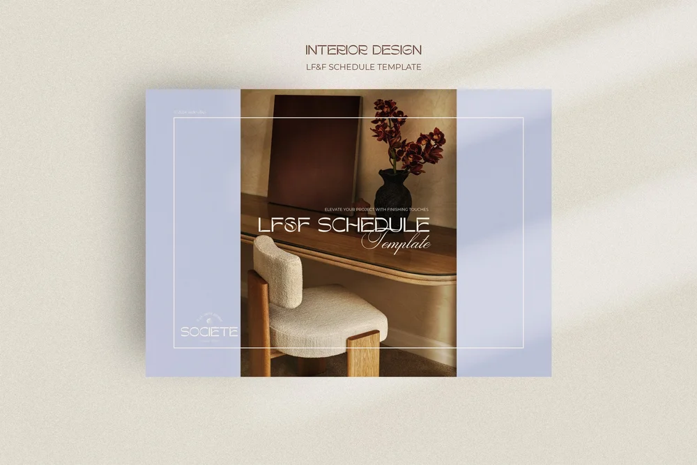 FF&E Schedule Template — Studio Albus: Interior Design Studio ...